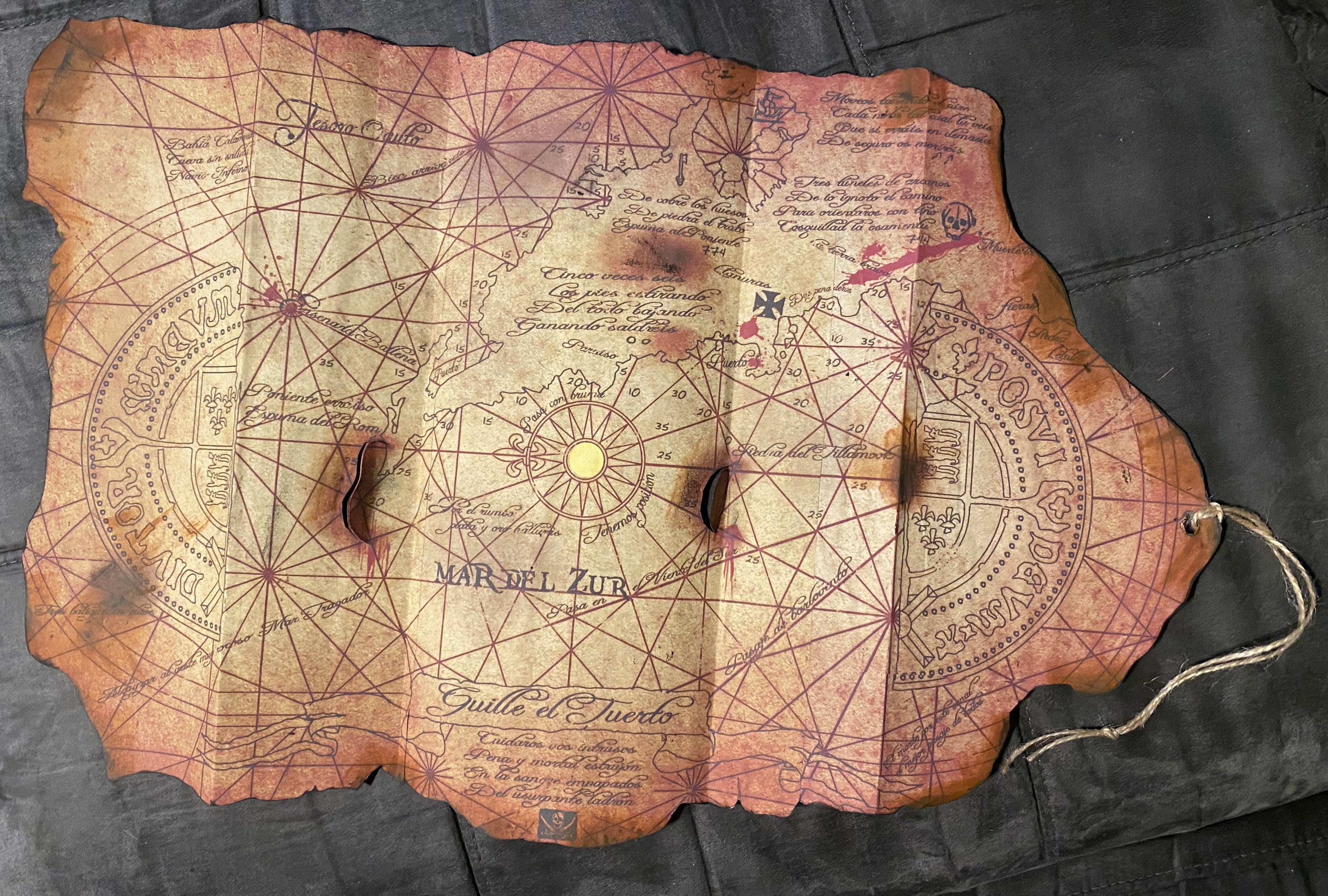 The Goonies: One-Eye'd Willy's Map Replica : 8 Steps (with Pictures ...