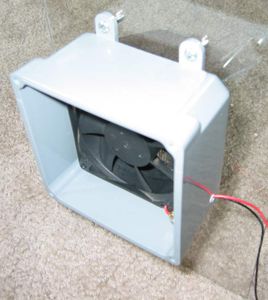 Litter Box Vent Fan - Eliminate Cat Litter Stink : 6 Steps (with ...