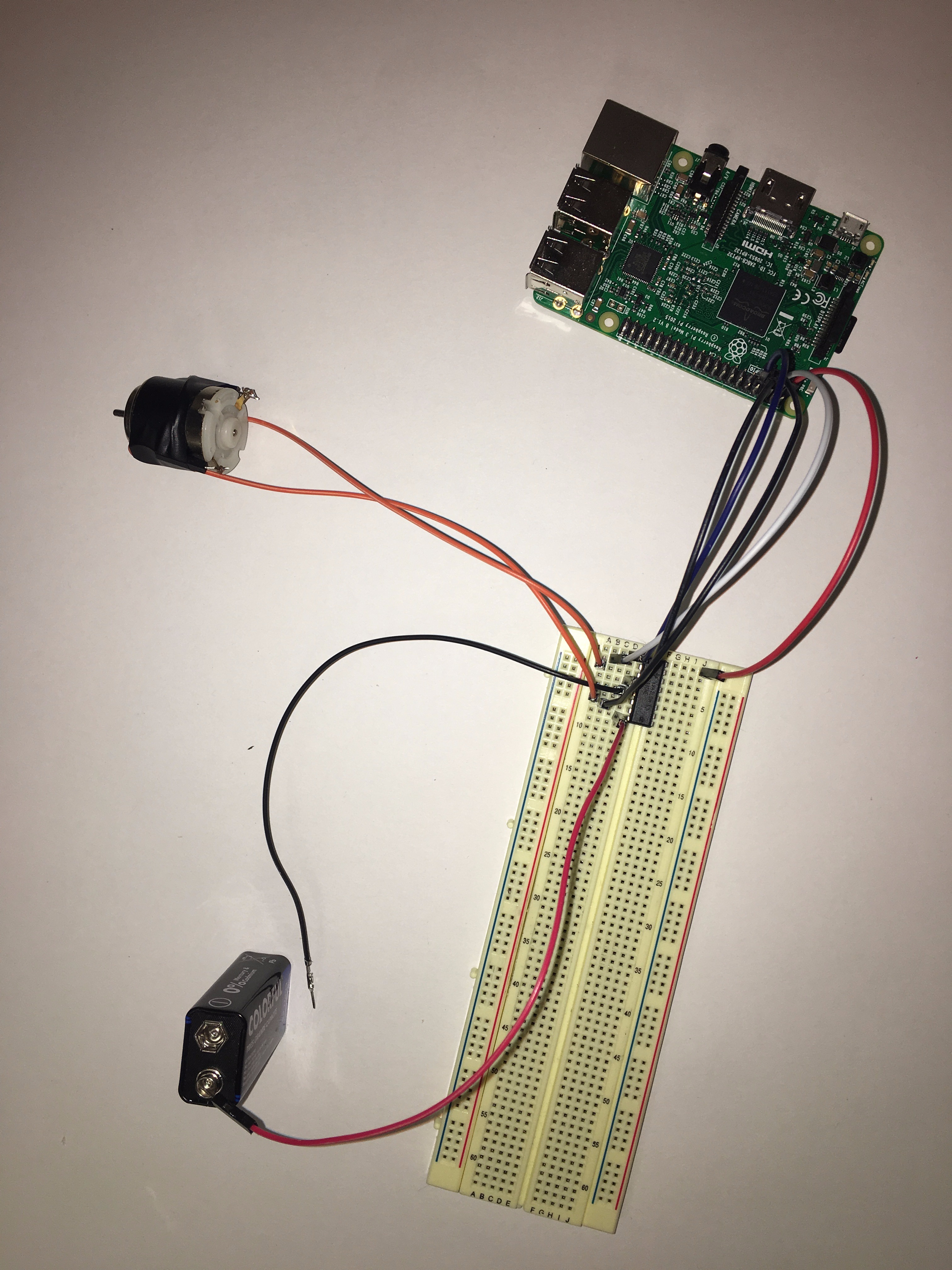 DC Motor Control With Raspberry Pi and L293D : 4 Steps - Instructables
