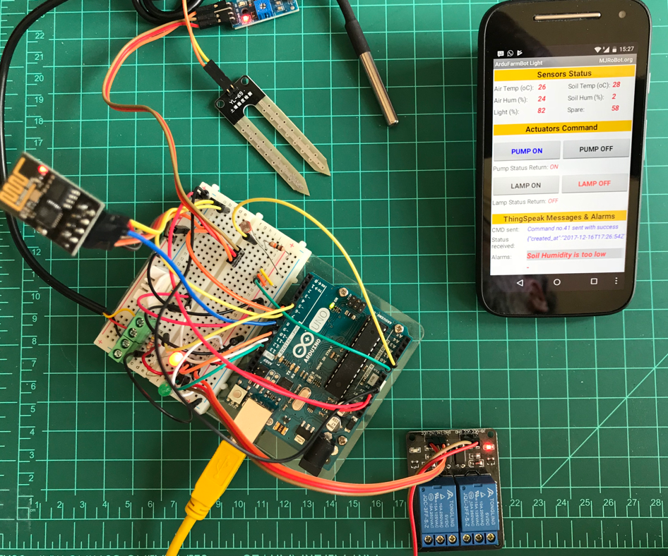 Iot Made Easy With Uno Esp 01 Thingspeak And Mit App Inventor 17 Steps With Pictures