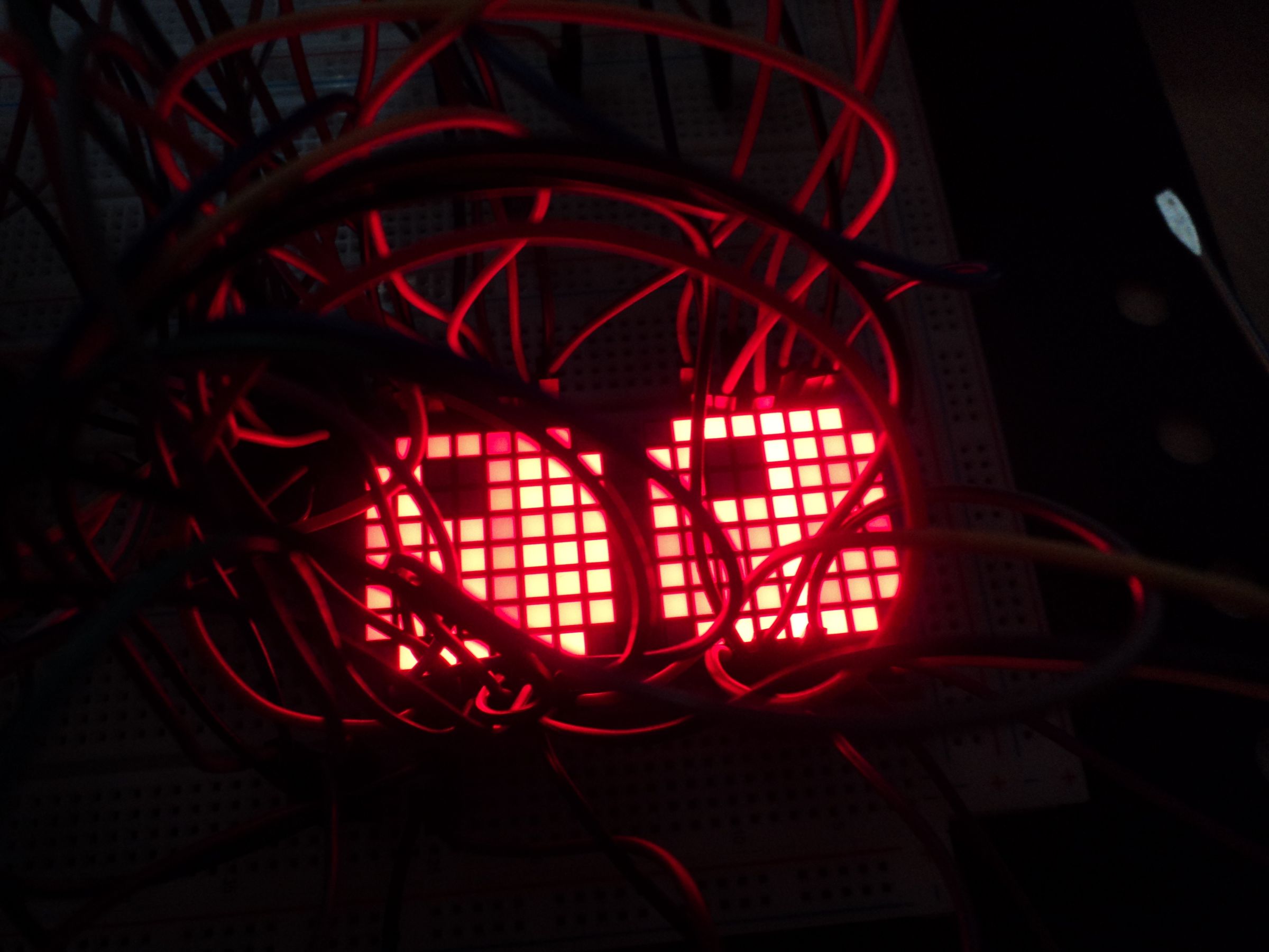 Arduino 8x8 Matrix Mad Eyes : 5 Steps - Instructables