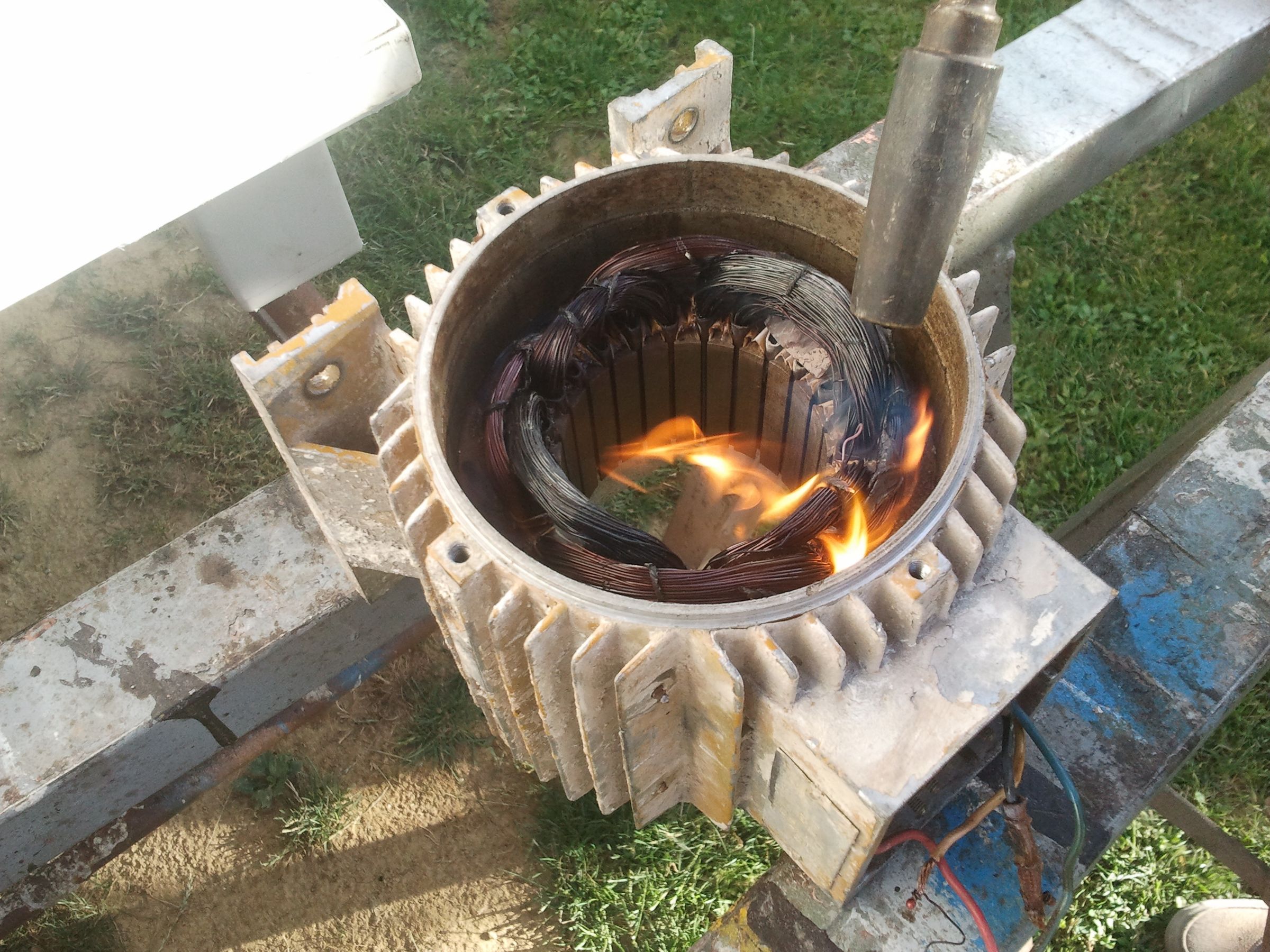 Rewinding and Renovation of the Electric Motor : 45 Steps (with ...