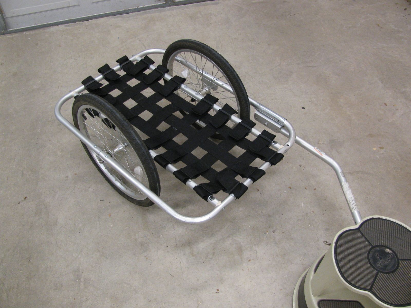 DIY Bicycle Cargo Trailer (from Child/Kid Bike Trailer) : 14 Steps ...