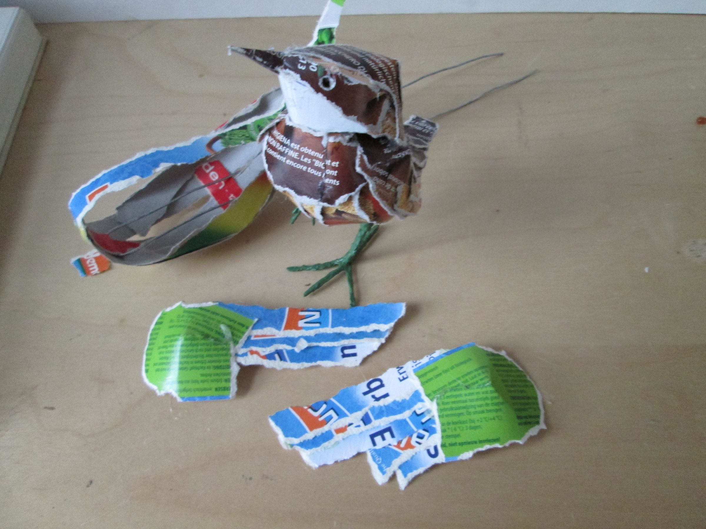Cardboard Box Birds : 11 Steps (with Pictures) - Instructables