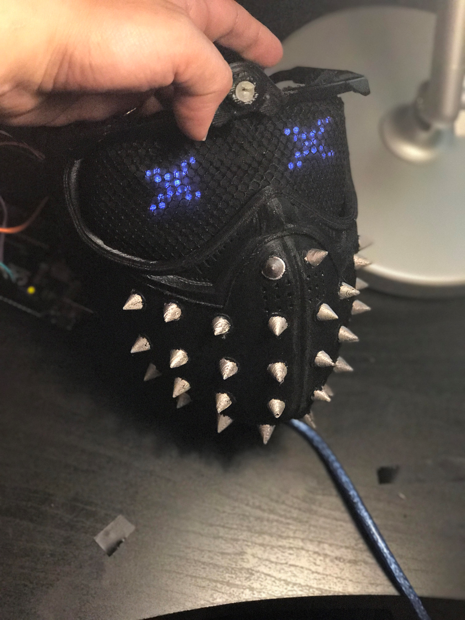 Phone Controlled Watch Dogs Wrench Mask : 11 Steps (with Pictures ...