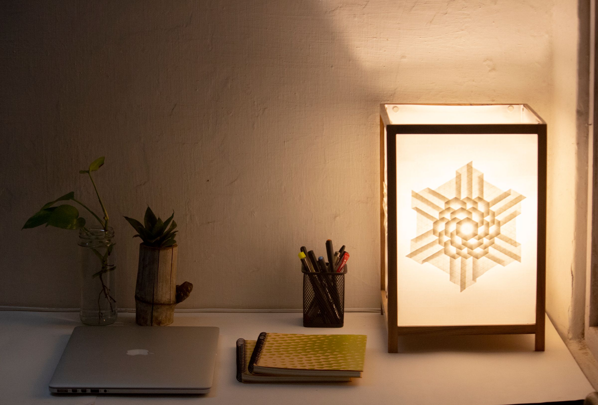 DIY Origami Lamp : 10 Steps (with Pictures) - Instructables