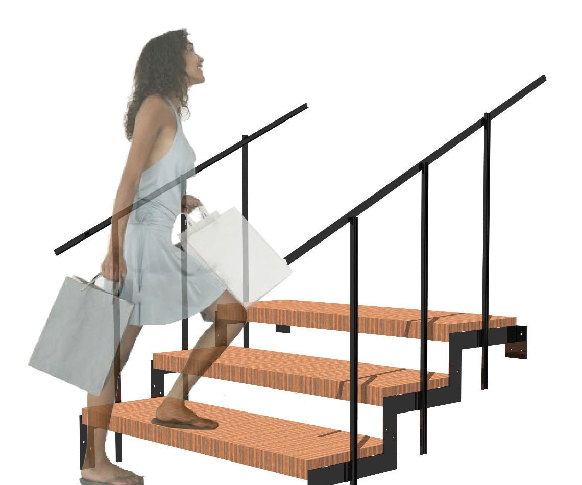 Modular Interlocking Steel Staircase : 7 Steps - Instructables