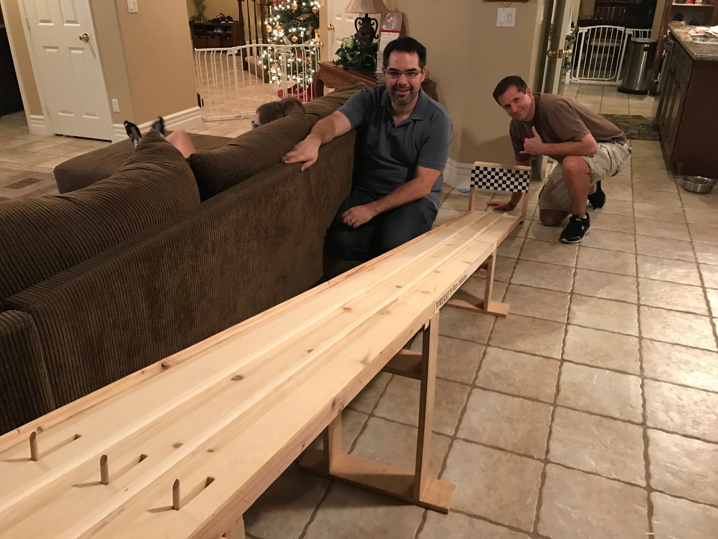 Kids Car Racetrack With Easy Wireless Timer Display : 7 Steps (with ...