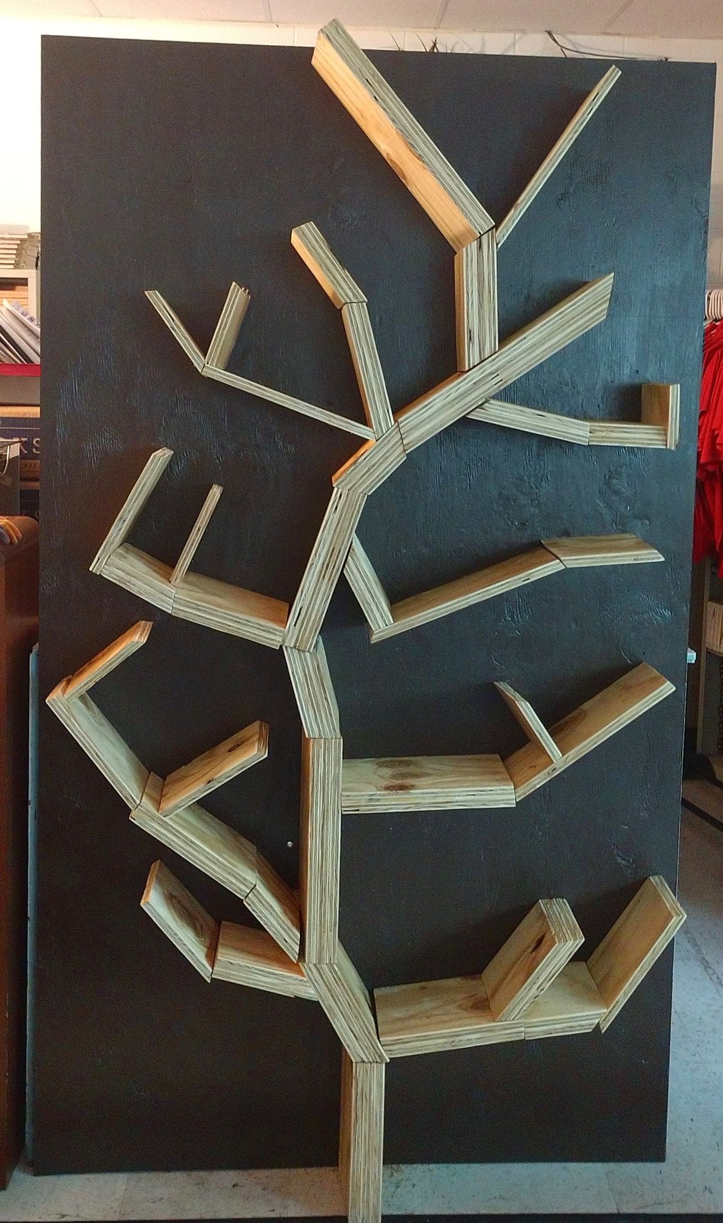 Tree Bookshelf DIY : 5 Steps (with Pictures) - Instructables