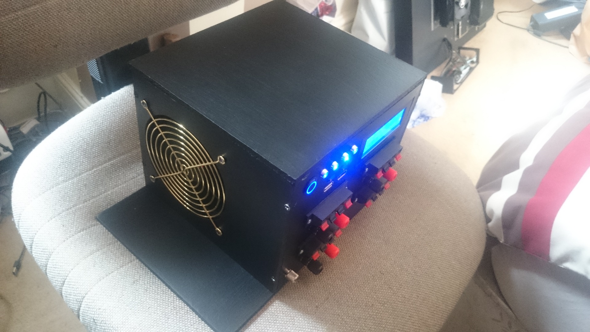 Bench PSU Power Supply From Old ATX With Arduino and LCD Monitor : 7 ...