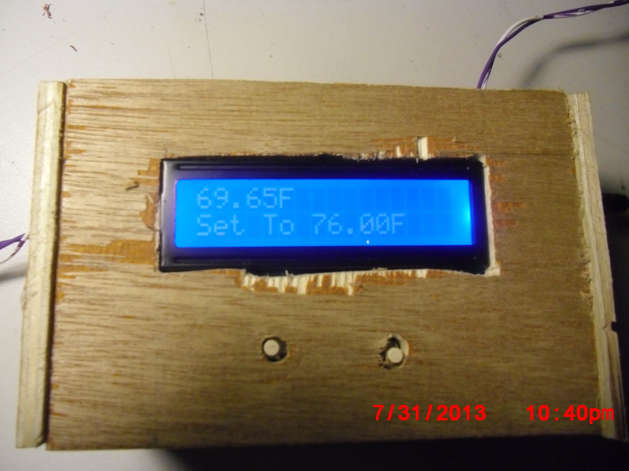 Arduino Lcd Thermostat 4 Steps Instructables