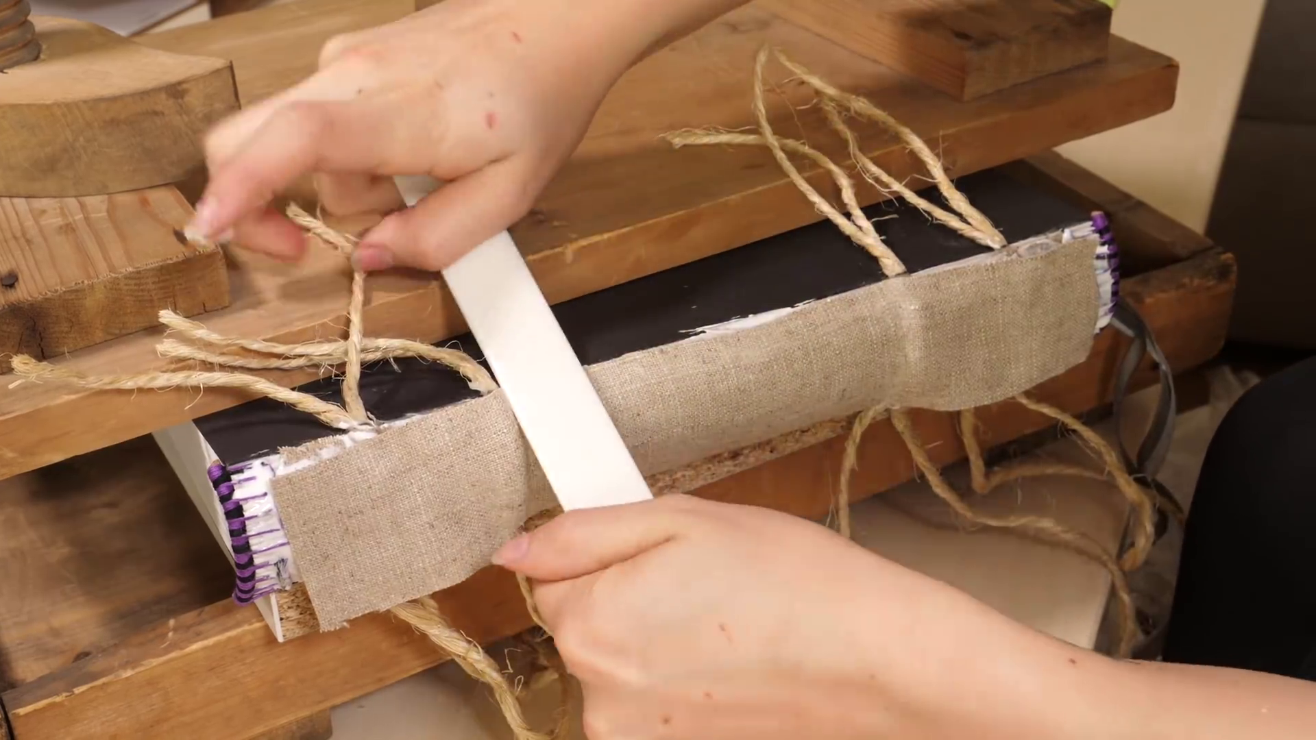 Black Magic Leather Grimoire - Bookbinding Tutorial : 17 Steps (with ...