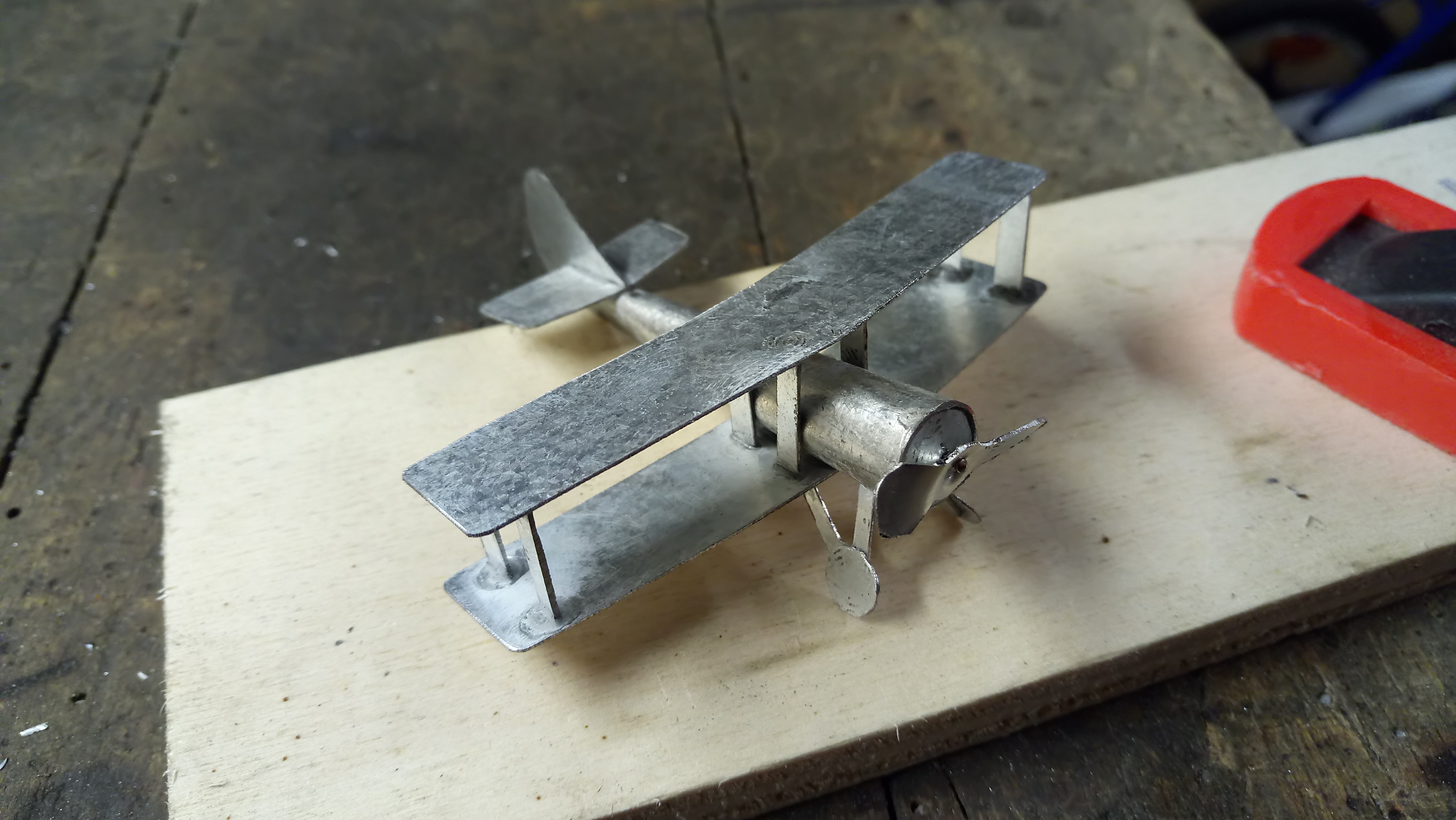 A Tiny Metal Biplane : 11 Steps (with Pictures) - Instructables