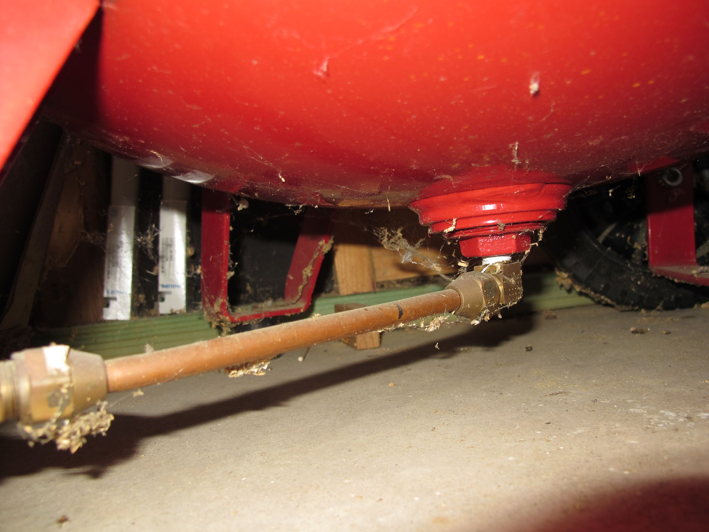 Home Air Compressor Tank Drain Modification - Instructables