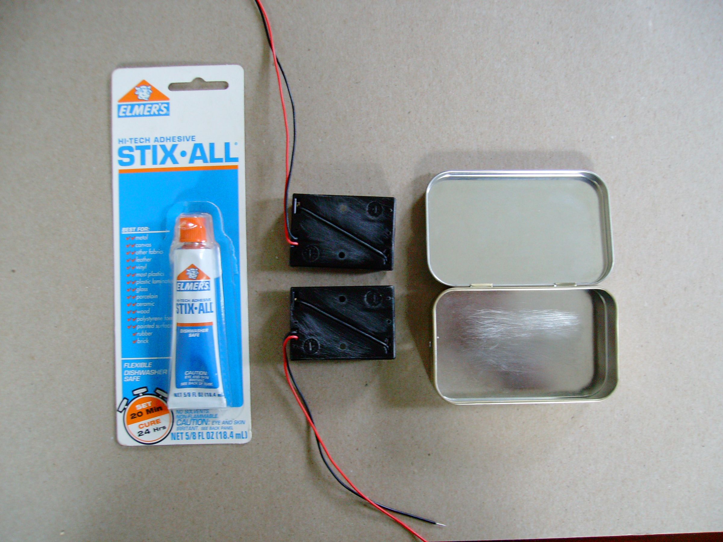 Arduino and Battery Pack in Altoids Tins : 17 Steps - Instructables