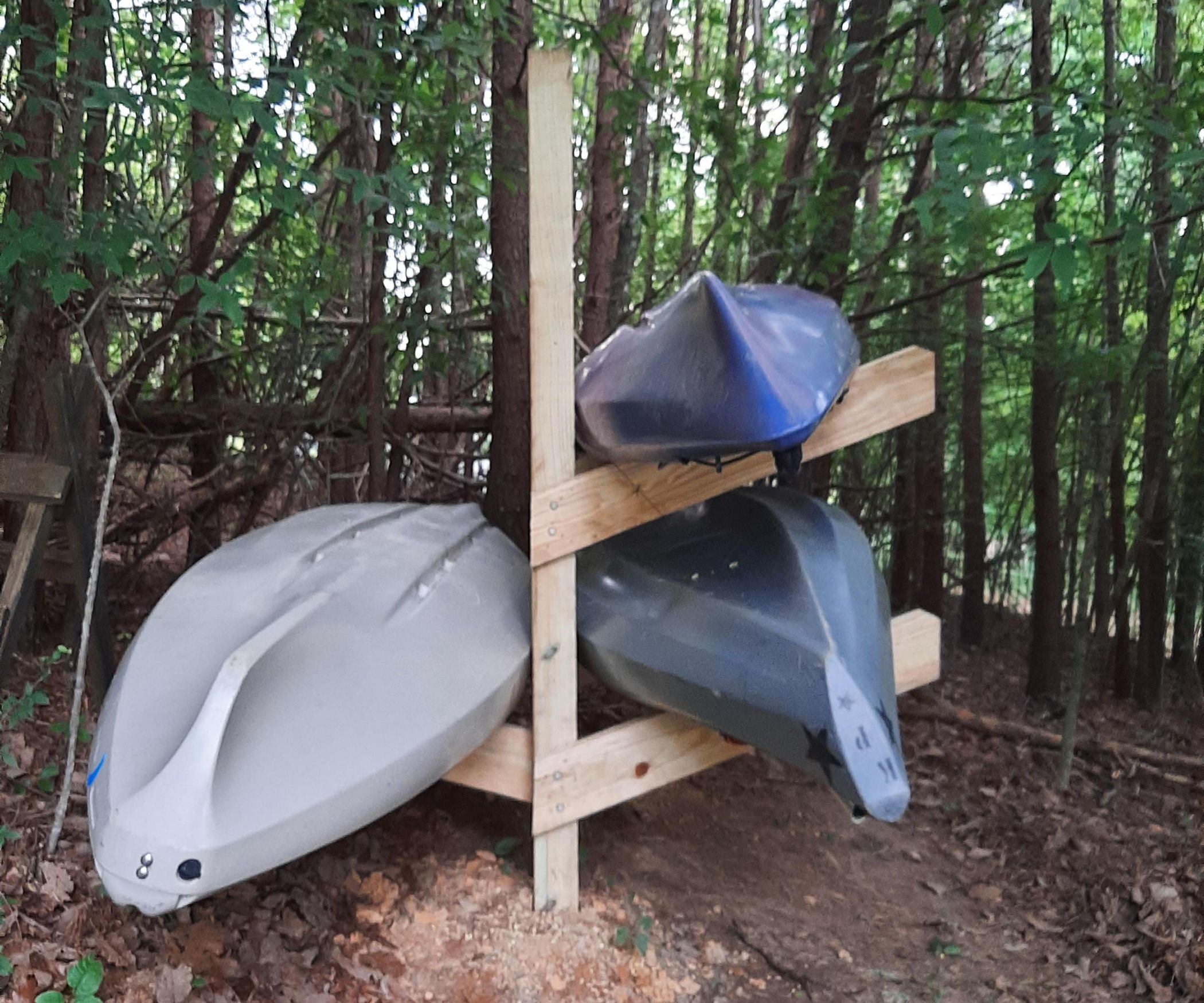 Kayak Rack : 4 Steps - Instructables