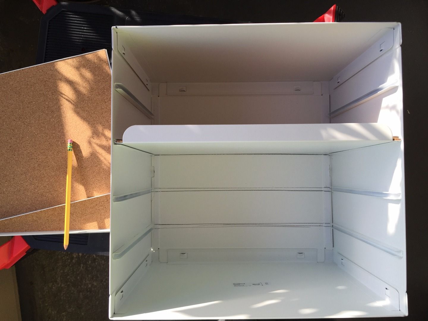 IKEA Kvissle Letter Tray Mini Rackable Shelf System : 7 Steps (with ...