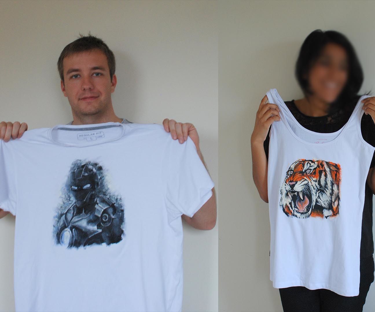Hand Painted T-shirts. : 6 Steps (with Pictures) - Instructables