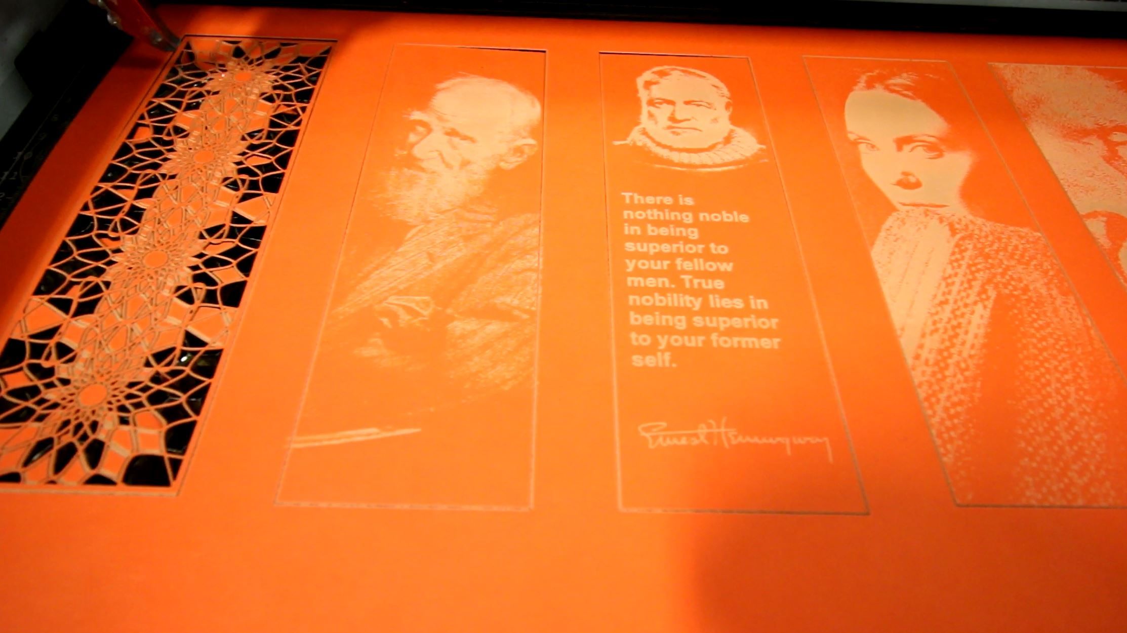 Laser Cut Bookmarks : 10 Steps (with Pictures) - Instructables
