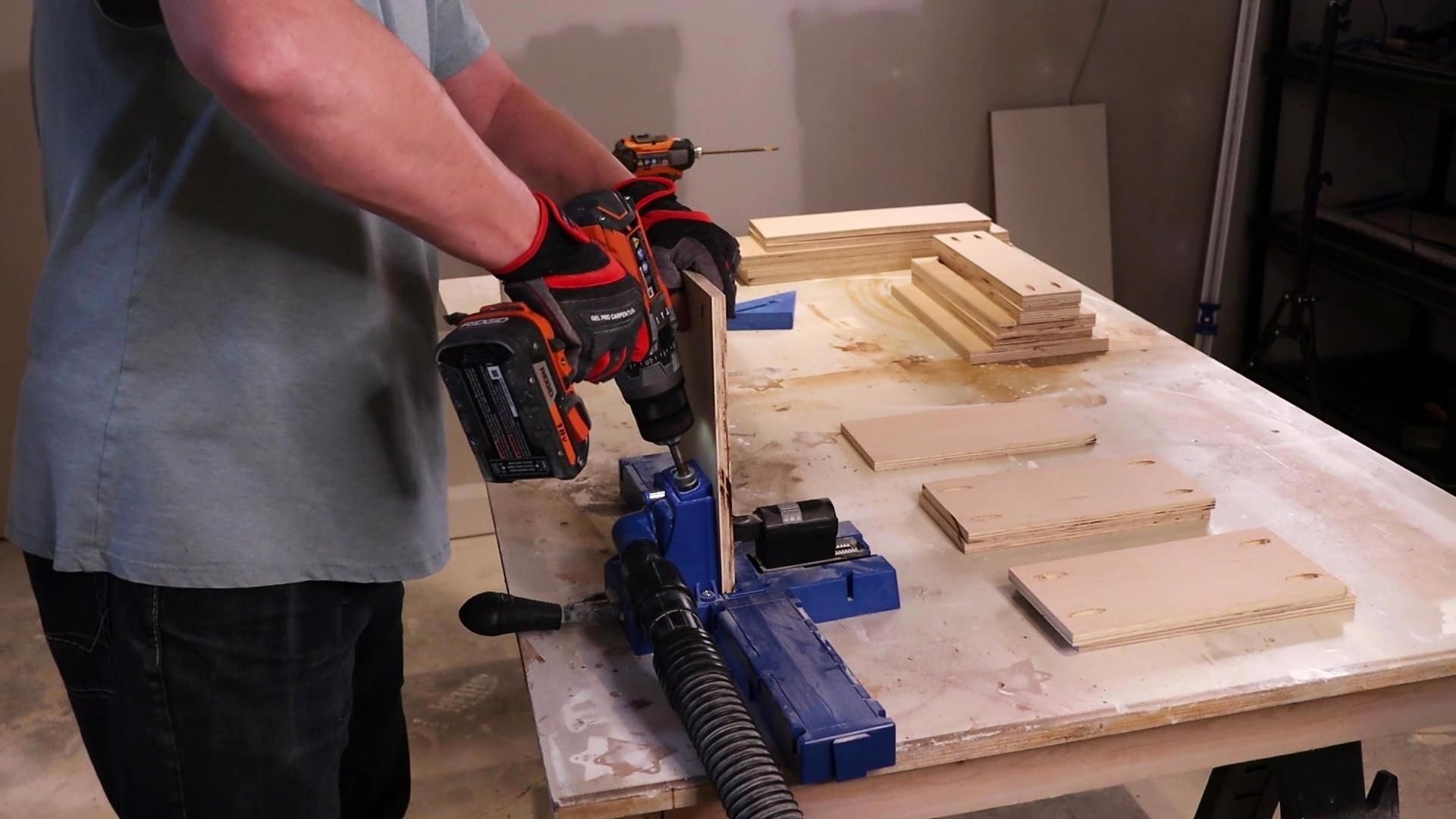 DIY Computer Desk | Cable Management, Storage, LED's : 13 Steps (with ...