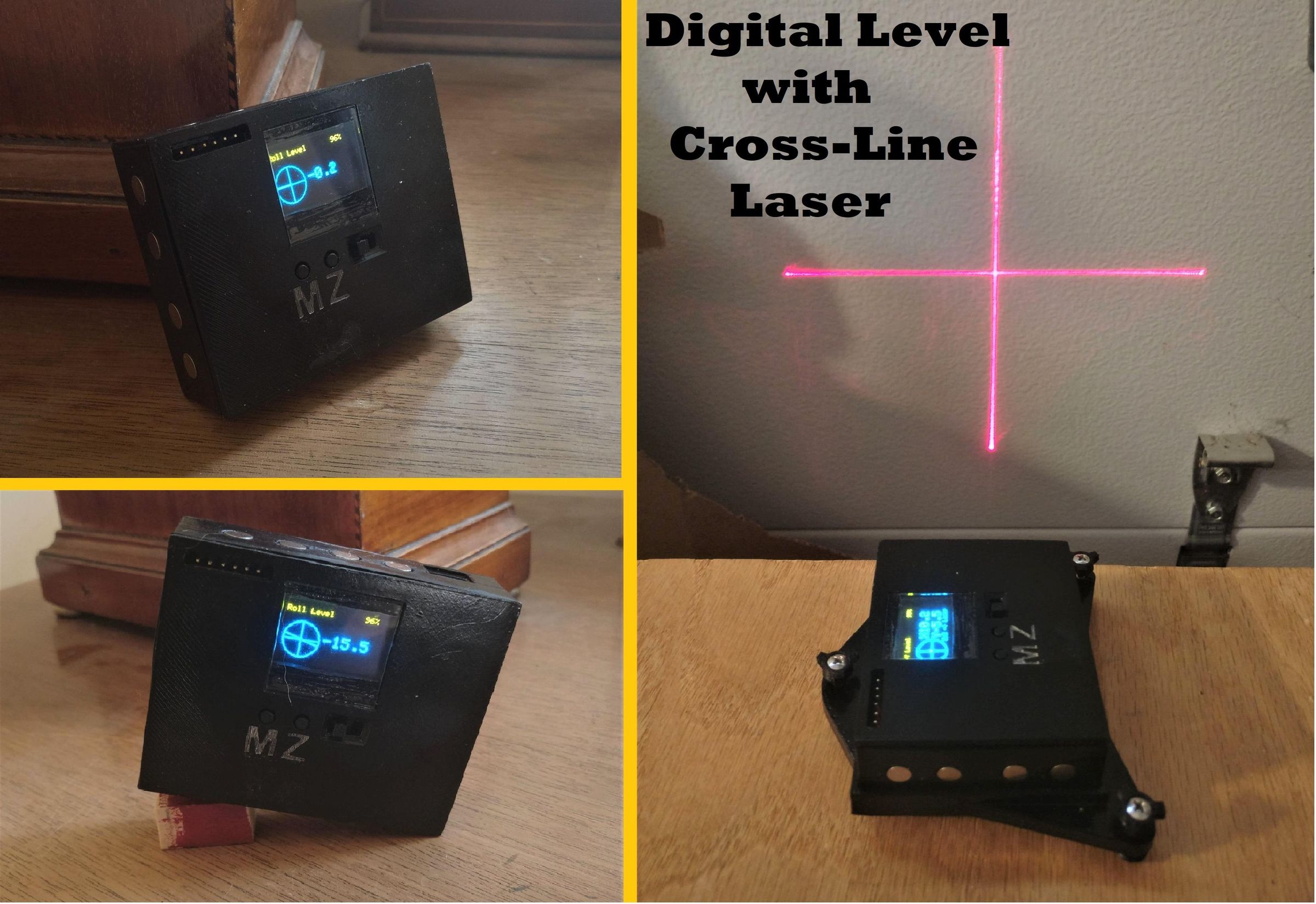Digital Level With Cross-Line Laser : 15 Steps (with Pictures ...