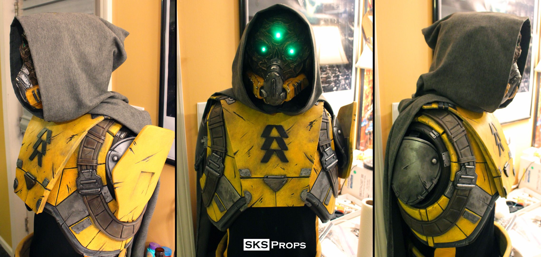 Destiny Hunter Mask and Armor Cosplay Build - SKS Props : 14 Steps ...