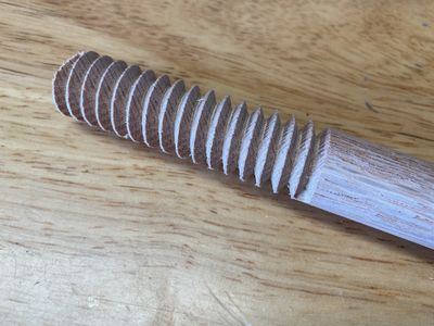Wooden Threads With Your Router Table : 6 Steps (with Pictures ...
