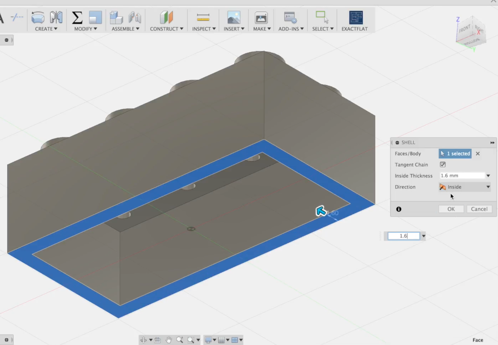 Parametric Lego Bricks in Fusion 360 : 6 Steps (with Pictures ...