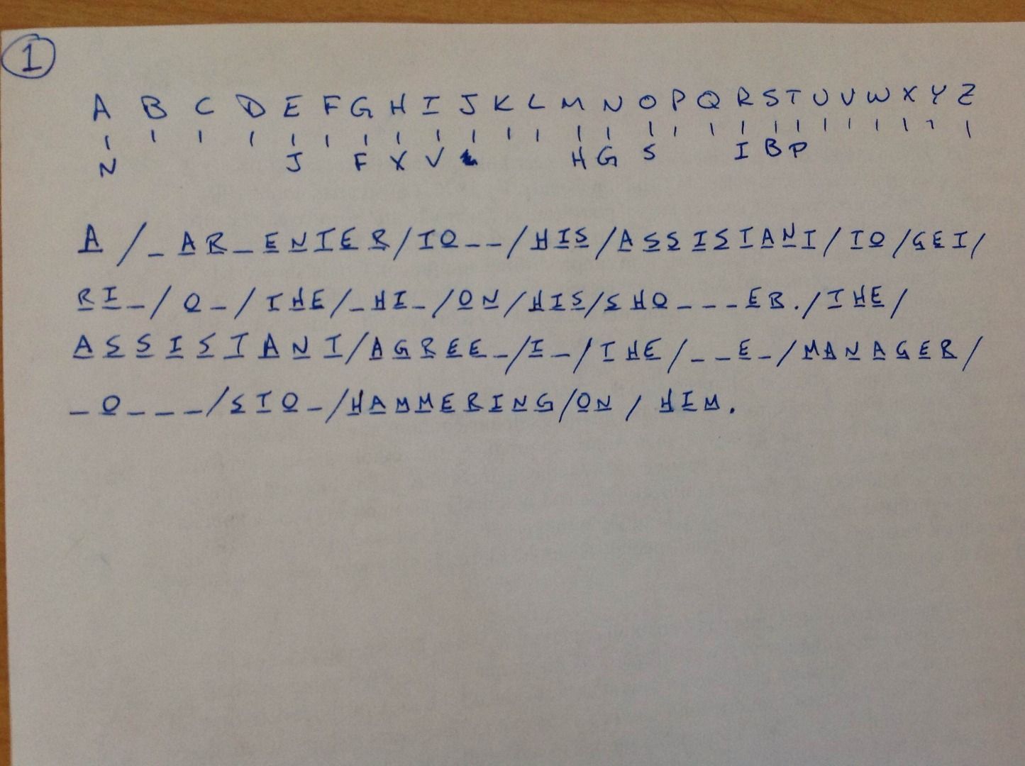 How to Solve Simple Substitution Ciphers : 5 Steps - Instructables