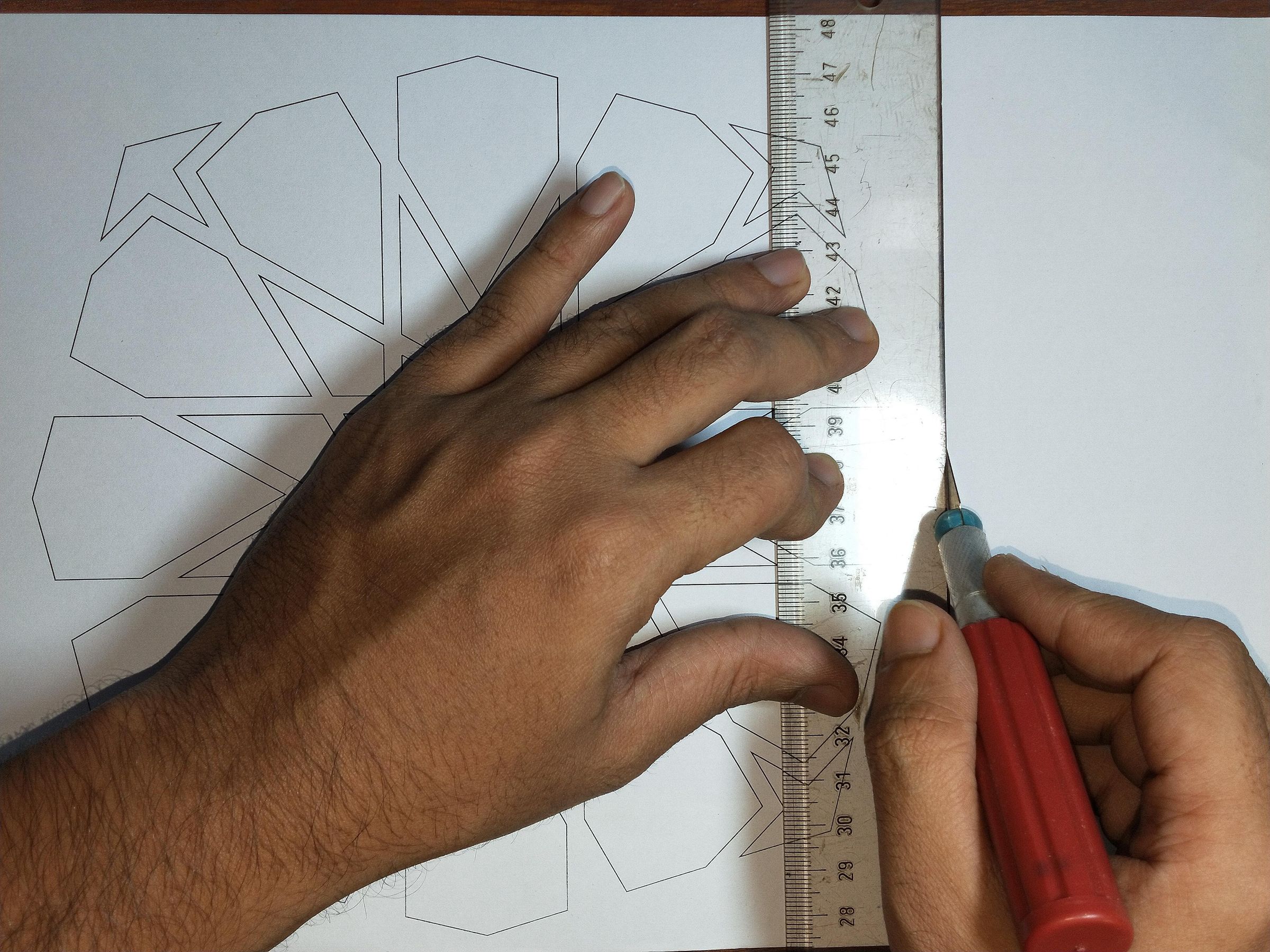 Mathematical Art With Islamic Geometric Patterns : 20 Steps (with ...