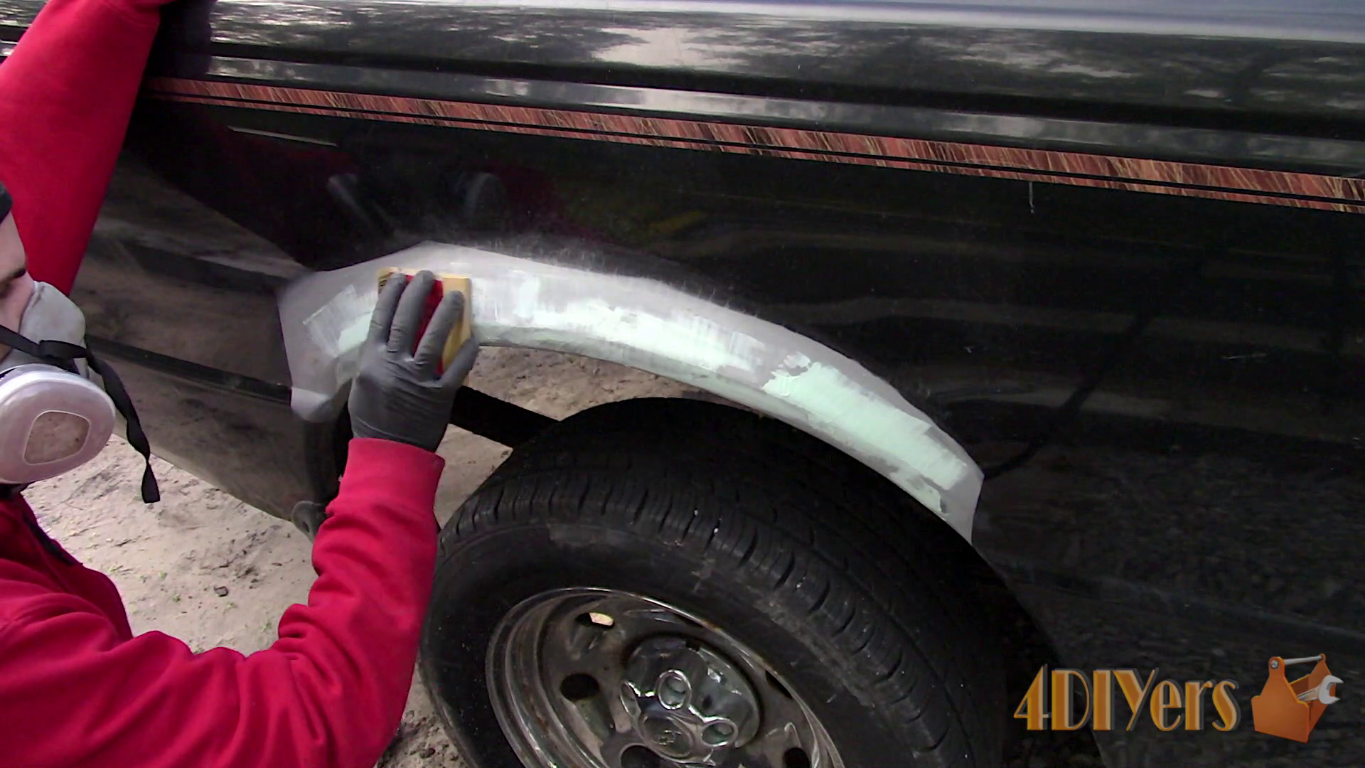 How to Fix Rust Holes on a Budget Using Fiberglass - NO WELDING : 10 ...