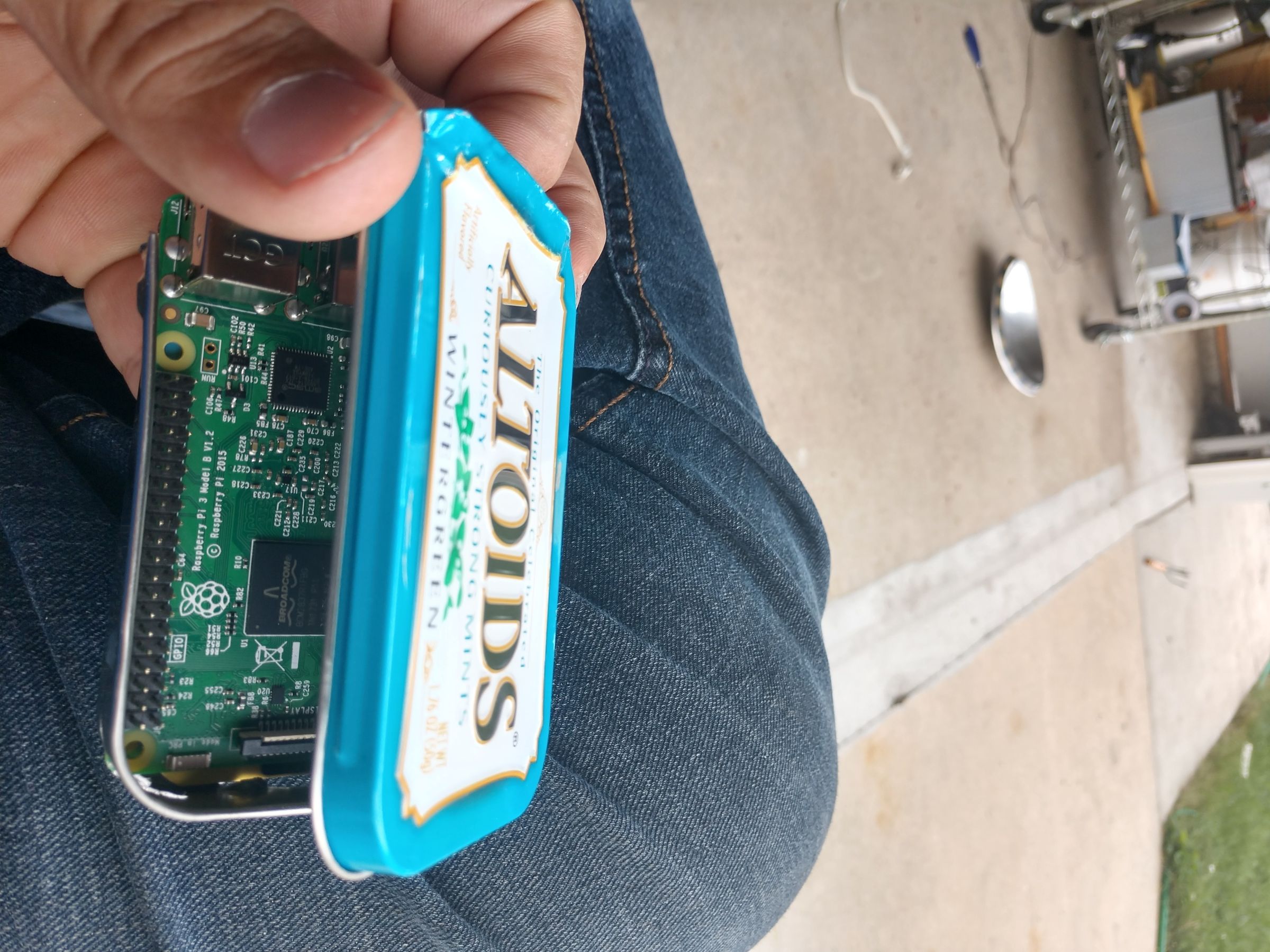 How to Make a Raspberry Pi Case From an Altoids Tin : 10 Steps ...