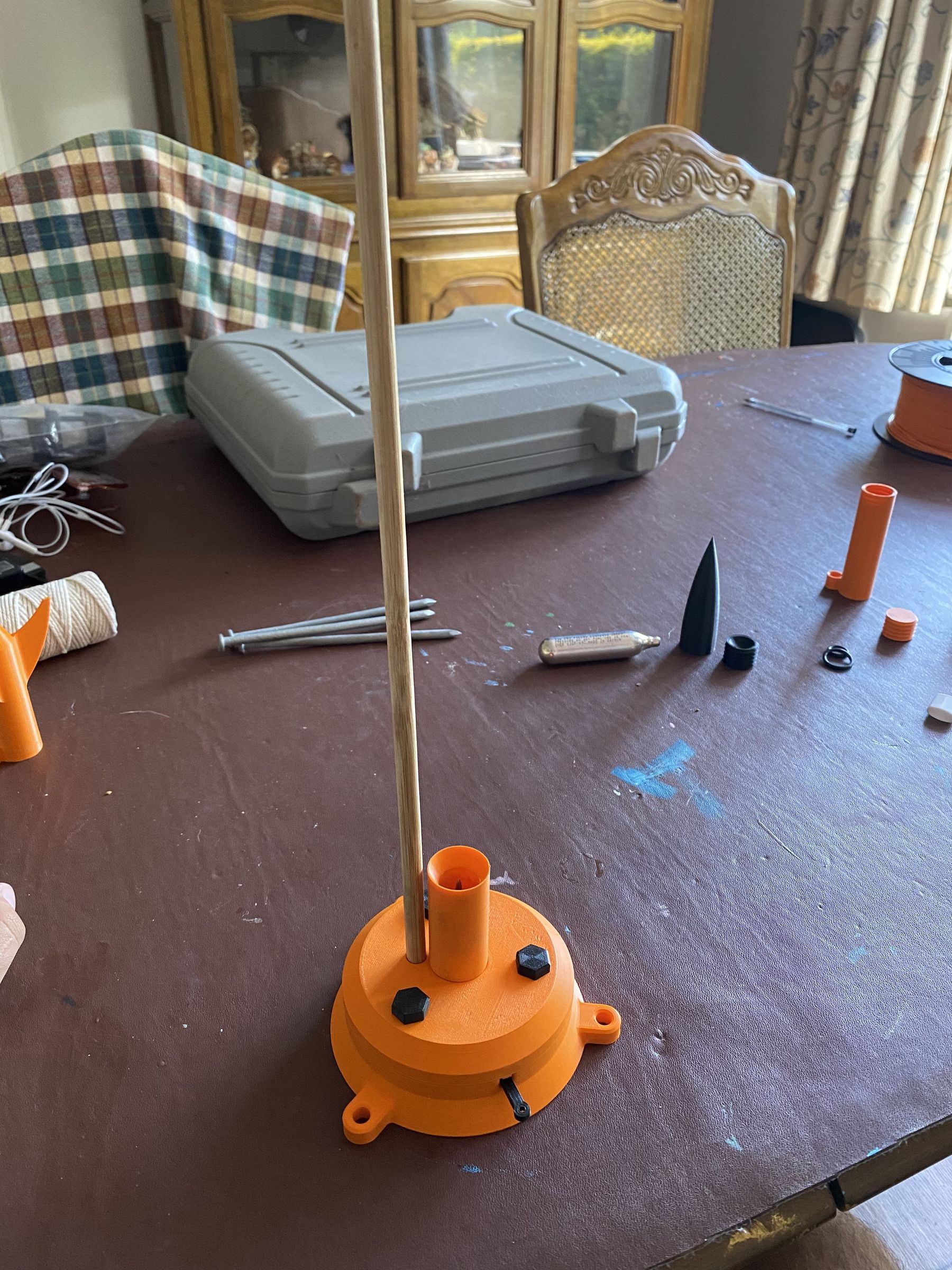 3D Printed CO2 Canister Rockets and Launchpad : 10 Steps (with Pictures ...