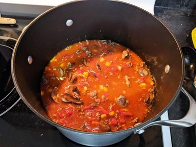 Turn Box Spanish Rice Into Stuffed Peppers Hotdish : 7 Steps (with ...