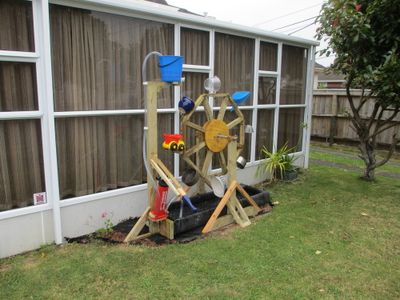 Free-standing Waterwheel With Upcycled Buckets : 14 Steps - Instructables