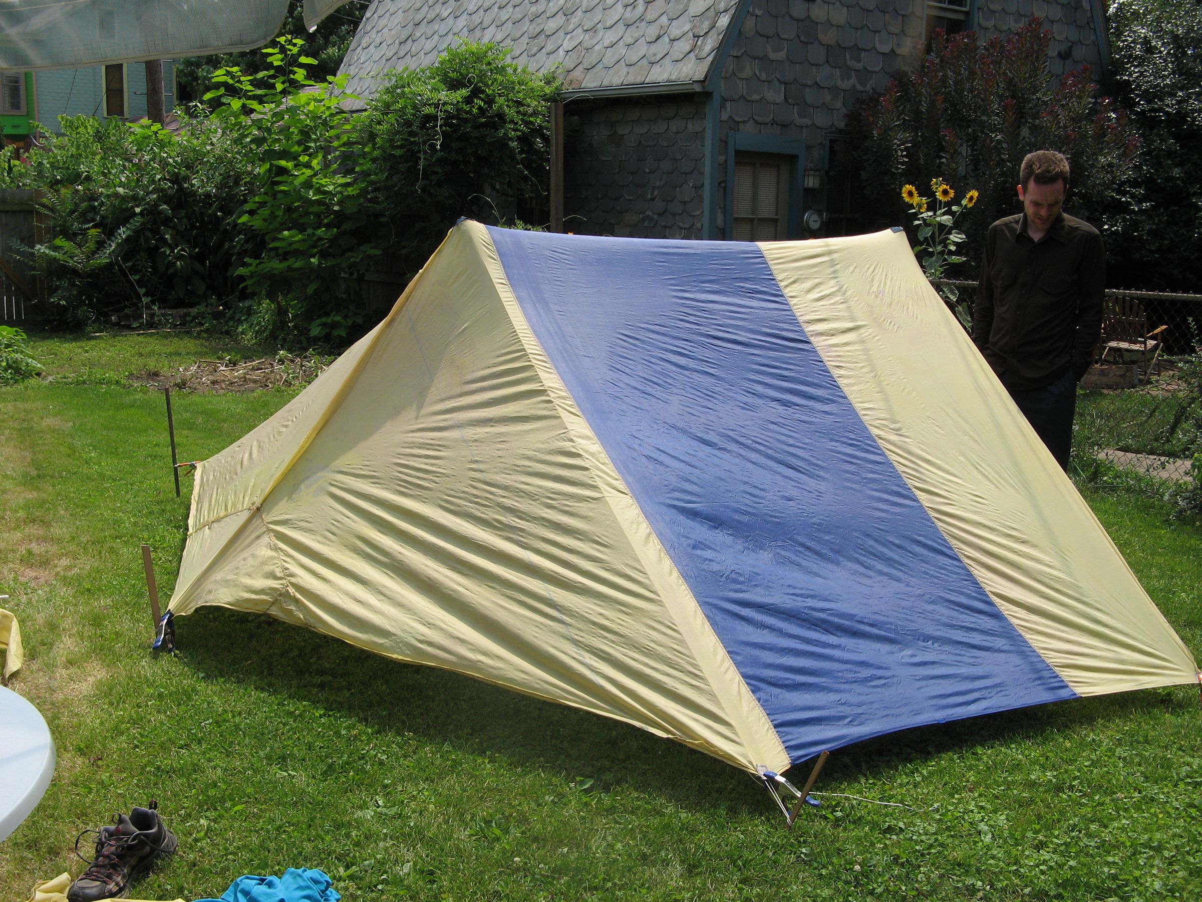 The Near-Perfect Tent: Design and Build a Recycled Tent : 15 Steps ...