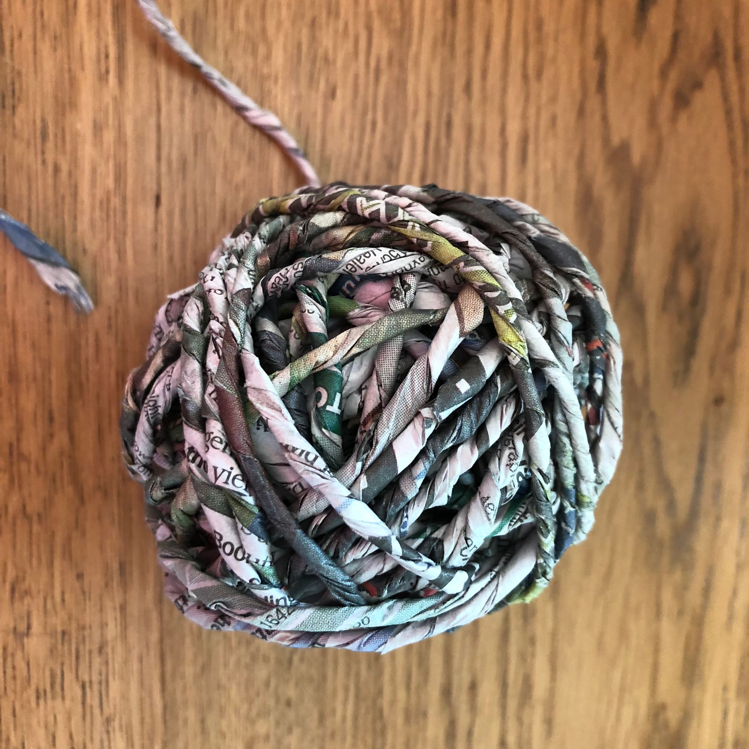Hand Spun Newspaper Yarn : 9 Steps (with Pictures) - Instructables