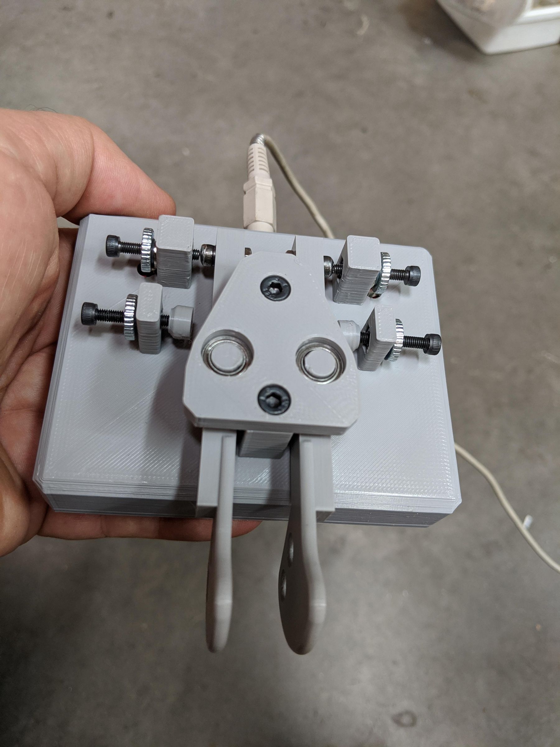 3D Printed Twin Paddle Cw Key (566grs.) : 21 Steps (with Pictures ...