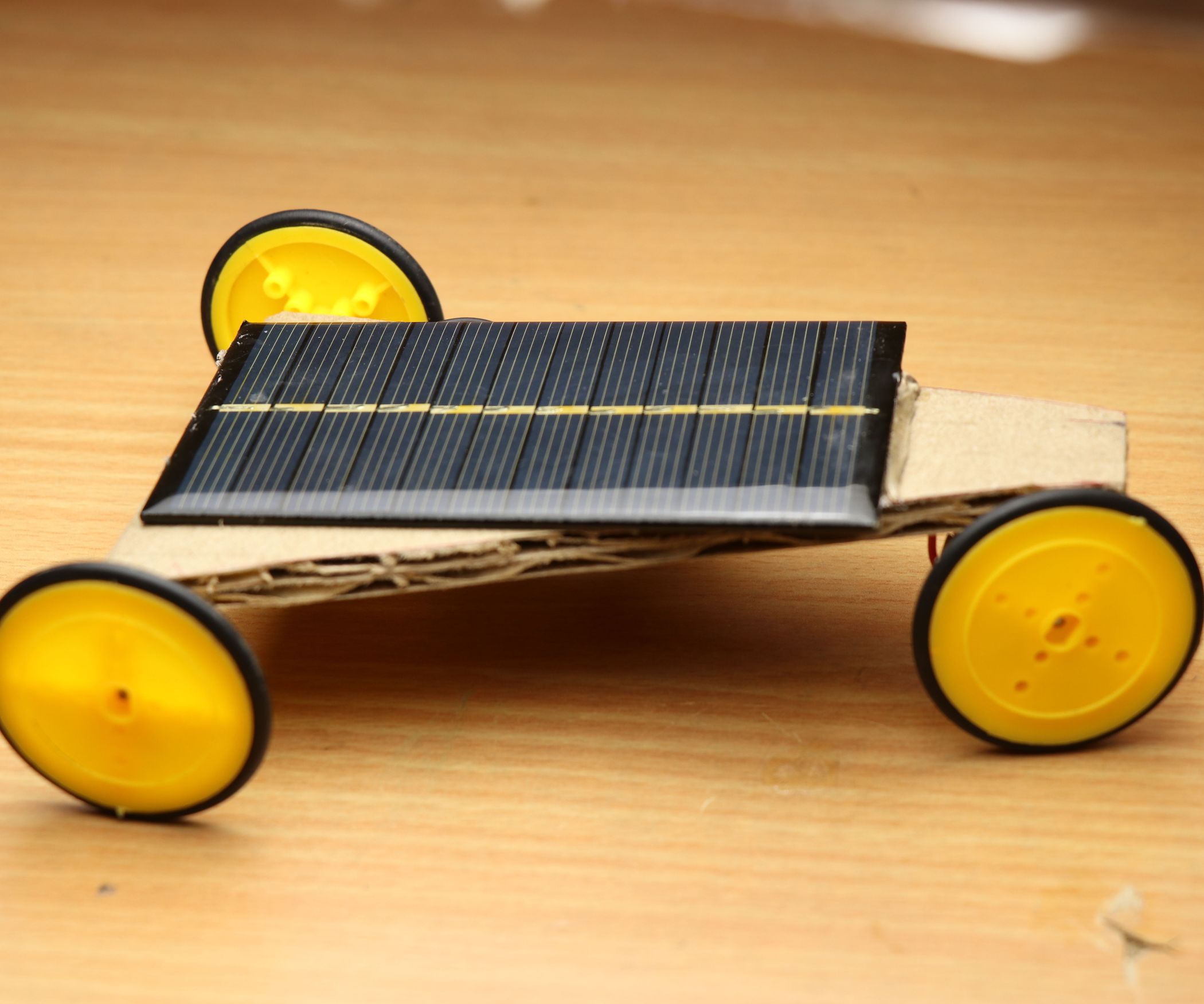 DIY Mini Solar Car : 4 Steps - Instructables