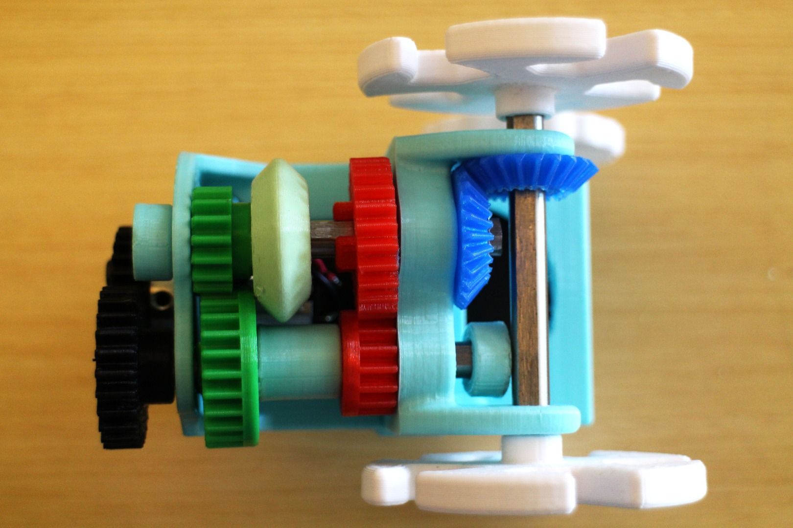 GearBot: a Dual Speed, Gear Driven Bot : 23 Steps (with Pictures ...