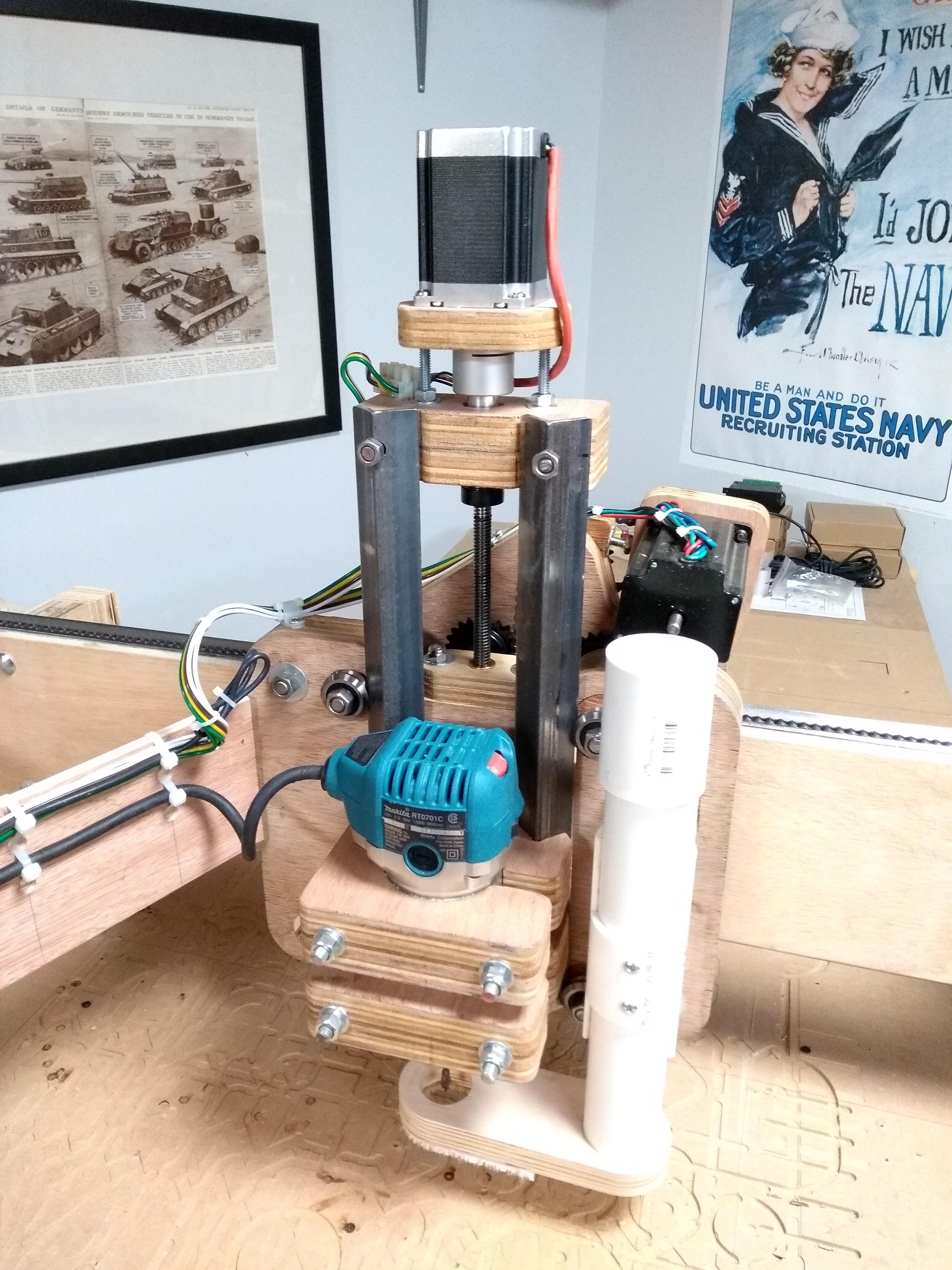 Low Cost DIY CNC Router - Part Deux : 3 Steps (with Pictures ...