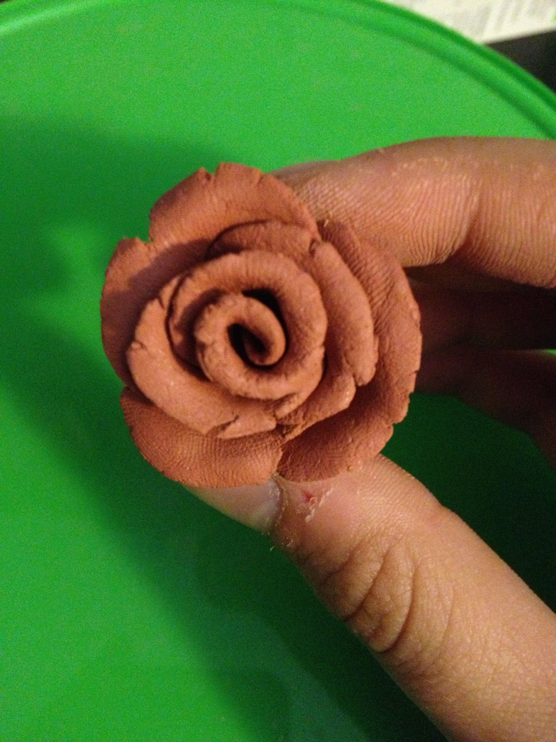 How to Make a Clay Rose : 6 Steps - Instructables