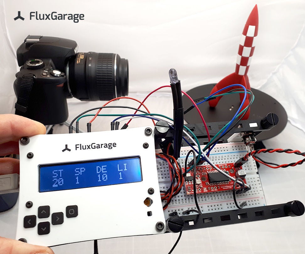 Arduino Controller for Automated 360° Product Photography : 5 Steps ...