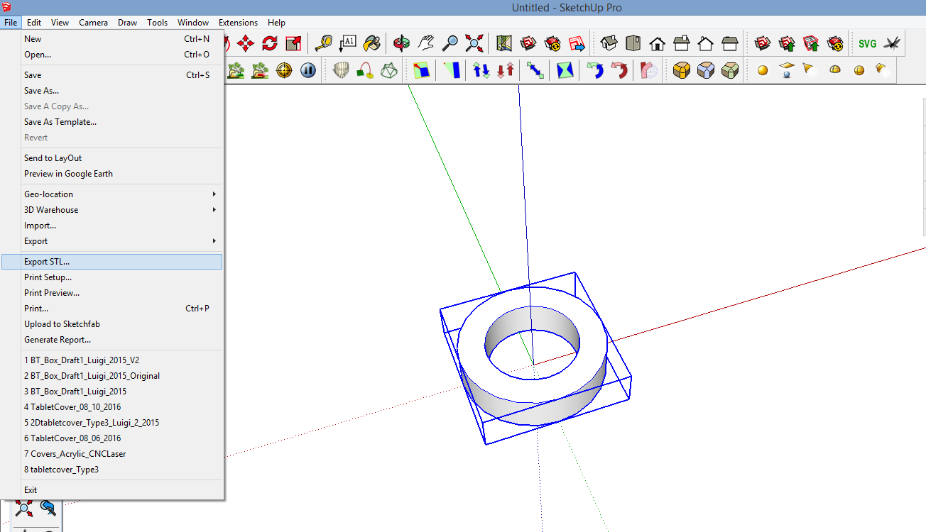 Using SketchUp for 3D Printing - Instructables