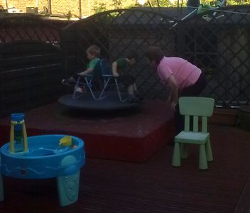 Building a Roundabout (Merry-go-round) : 5 Steps (with Pictures ...