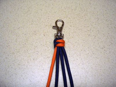 Paracord Wrist Lanyard Made With the Snake Knot : 7 Steps (with ...
