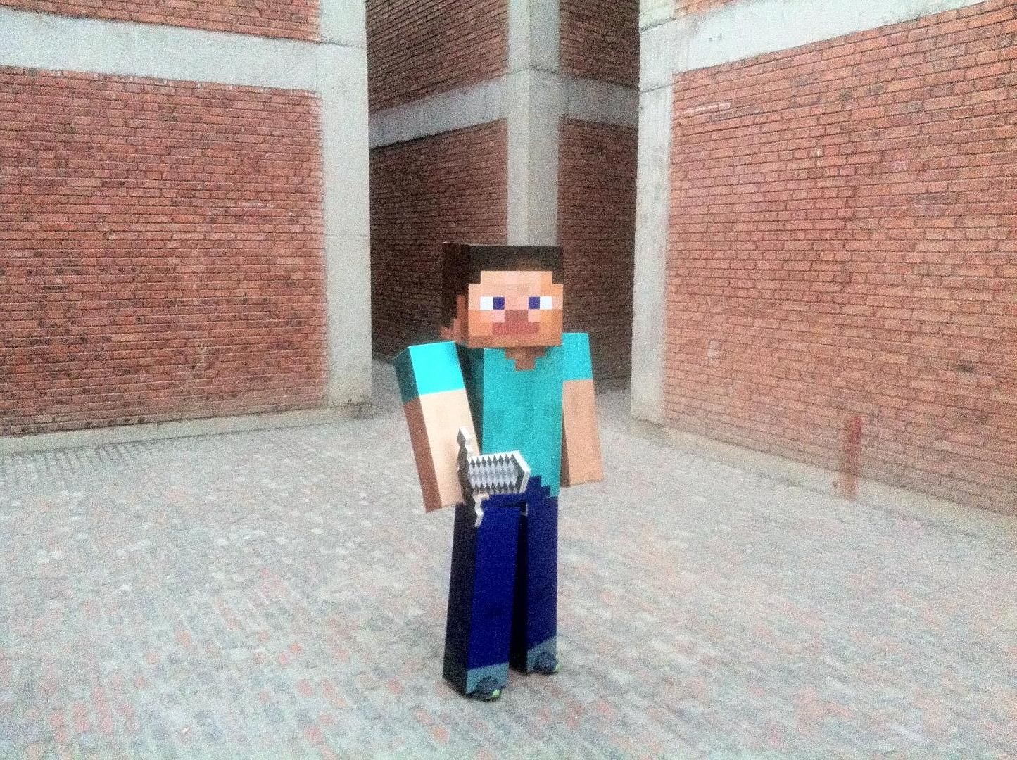 Minecraft Costume : 6 Steps (with Pictures) - Instructables
