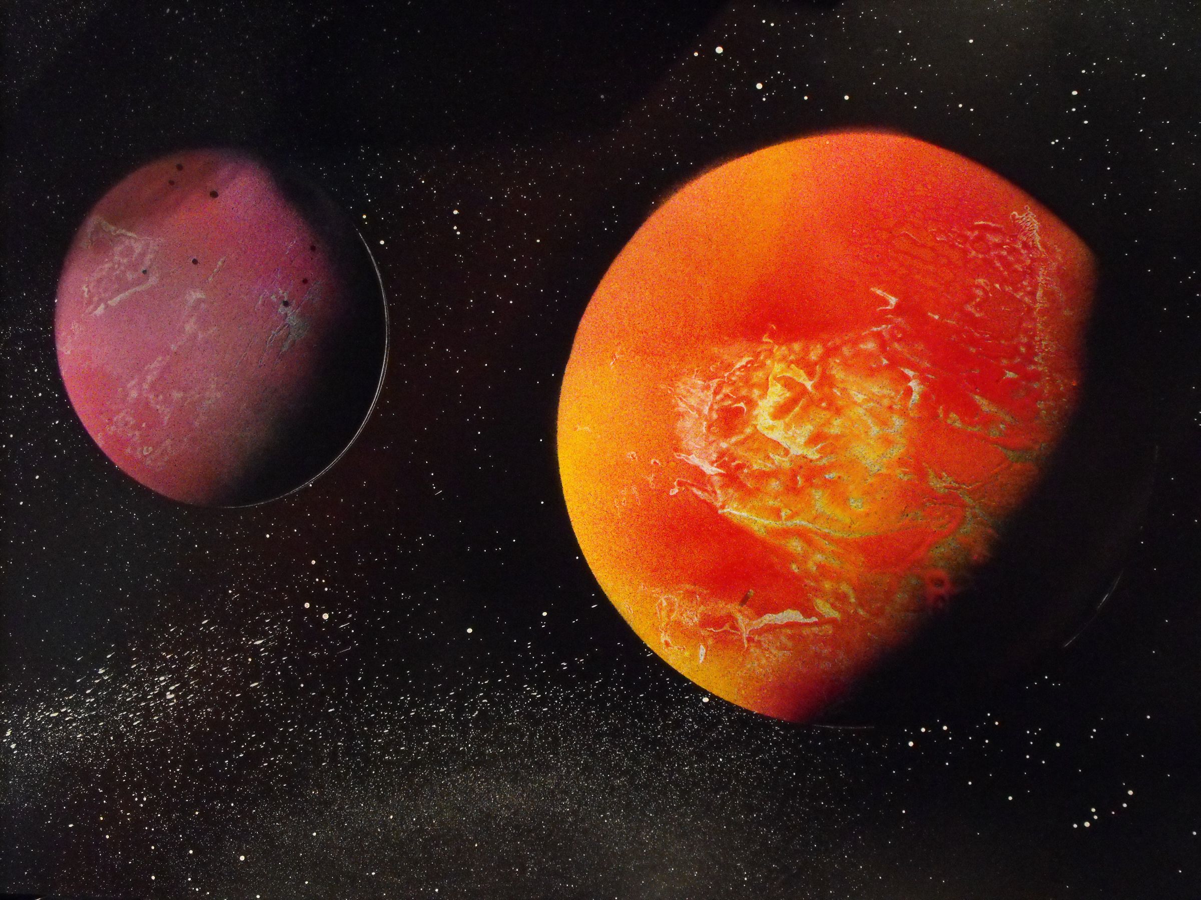 How to Paint an Amazing Space Scene : 5 Steps (with Pictures ...
