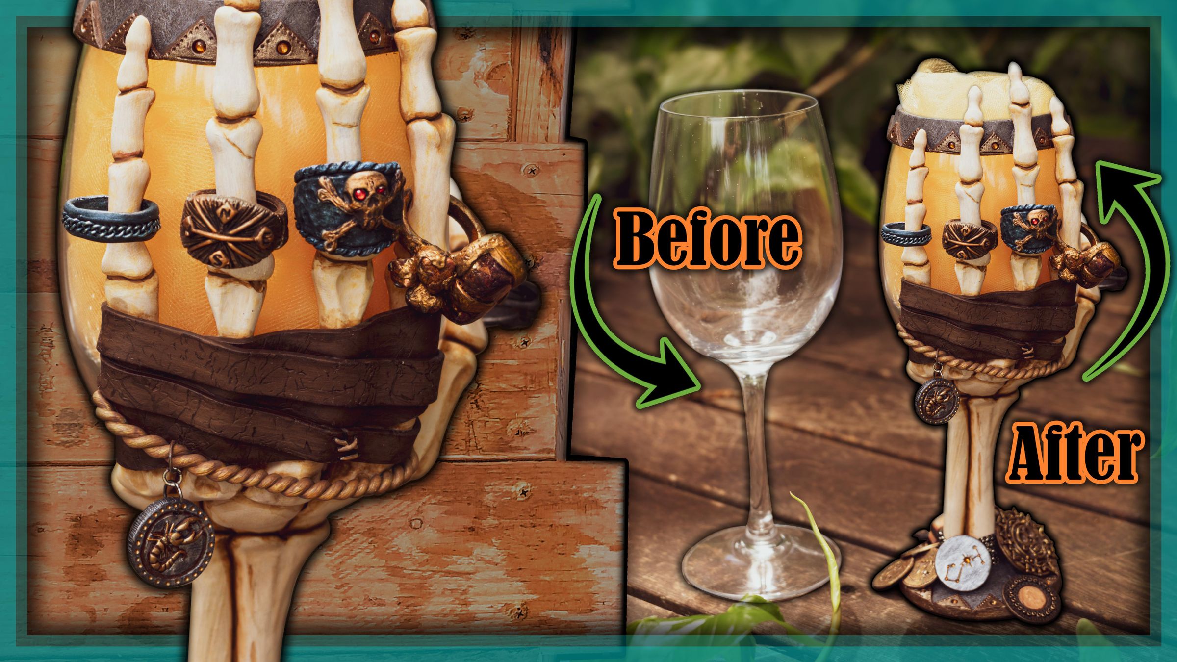 Turning a Wine Glass Into a Pirate Goblet : 50 Steps (with Pictures ...