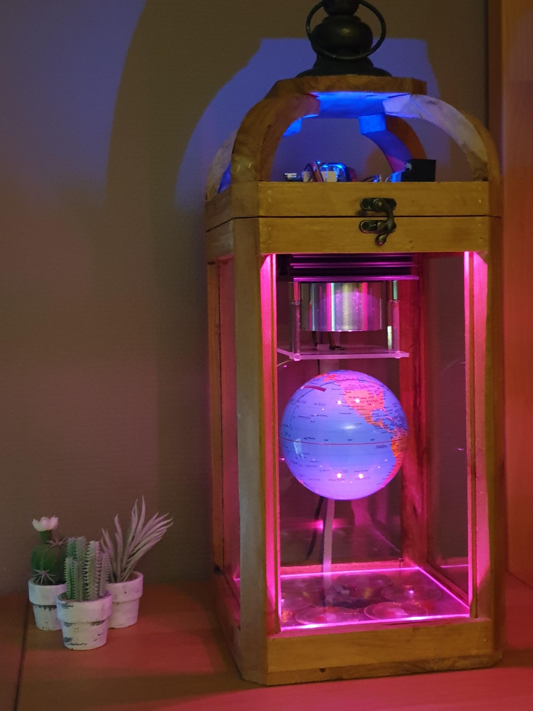 Floating and Spinning Earth Globe : 22 Steps (with Pictures ...